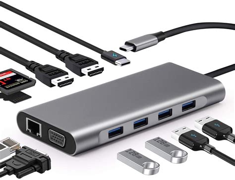 Type C Hub 11 In 1 Multifunction Gadget House Nepal