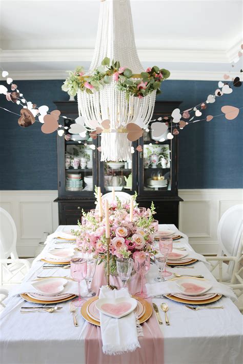 Pretty Valentine Tablescape Darling Darleen A Lifestyle Design Blog