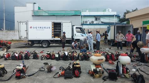찾아가는 농업기계 순회교육 순항중 거제매일뉴스