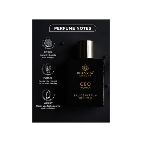Buy Bella Vita Organic Luxury Ceo Woman Eau De Parfum 100 Ml Online At