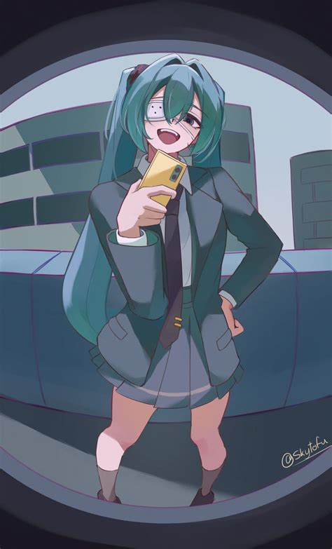 Monitoring Miku By Skytofu In 2025 Miku Hatsune Vocaloid Miku