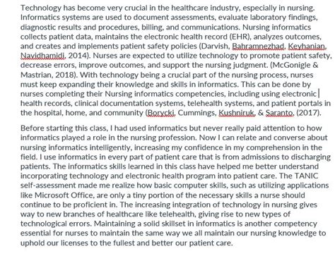 Solution Nr512 Week 4 Informatics Skills Modules Tutorials