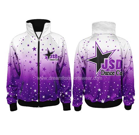 Cheap Custom Cheerleading Warm Ups Jackets Personalized Youth Cheer