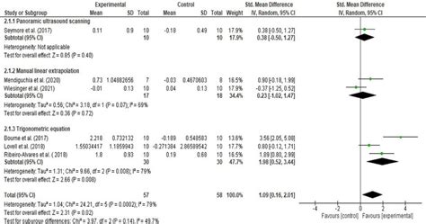 Forest Plot Effect Sizes Nordic Hamstring Exercise Nhe On Biceps