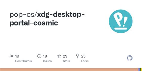 GitHub Pop Os Xdg Desktop Portal Cosmic