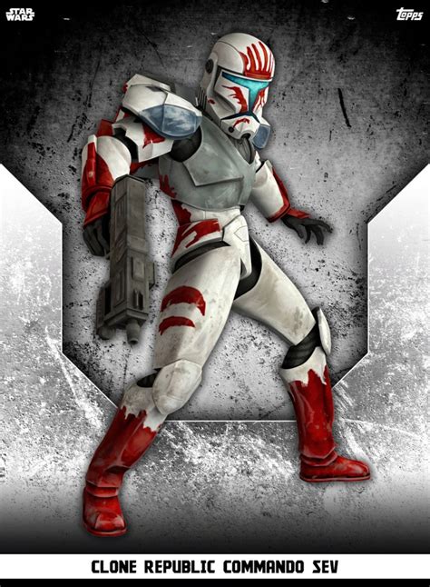 Clone Republic Commando Sev Rank And File Star Wars Card Trader Wiki Fandom