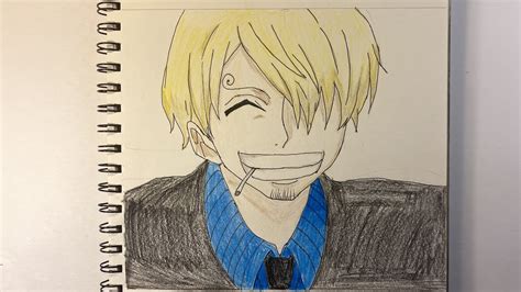 Sanji Vinsmoke Lets Draw Sanji Vinsmoke From One Peace Anime Drawing