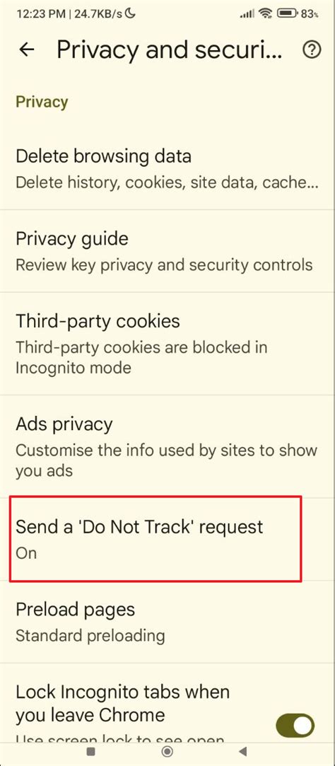 How To Enable Do Not Track In Your Web Browser