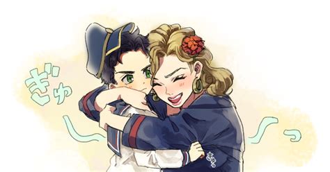 ジョジョの奇妙な冒険 母の日のホリィ母さんと小さい承太郎 Haluのイラスト Pixiv