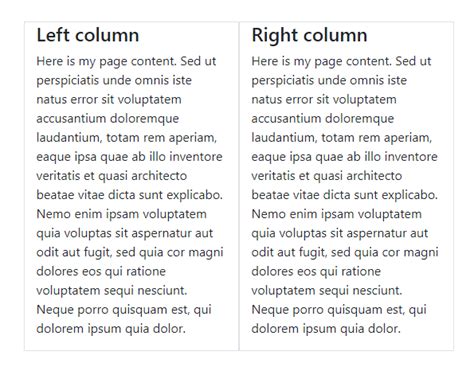 html 3 columns without tables decoration examples