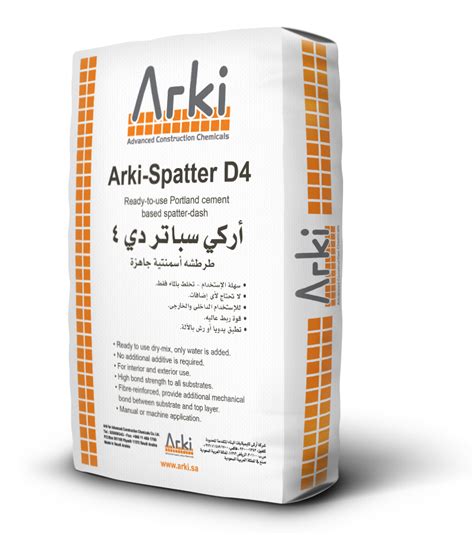 Arki Spatter D4 Arki For Advanced Construction Chemicals Co Ltd