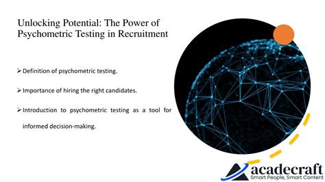 Ppt Psychometric Testing For Recruitment Powerpoint Presentation