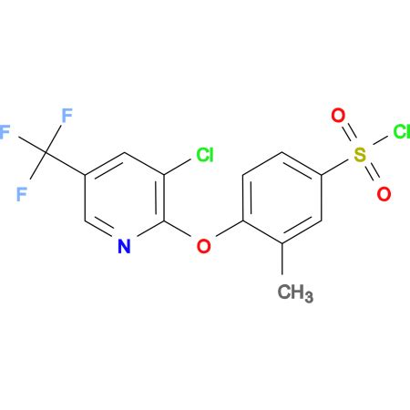 4 3 Chloro 5 Trifluoromethyl Pyridin 2 Yloxy 3 Methyl Benzenesulfonyl