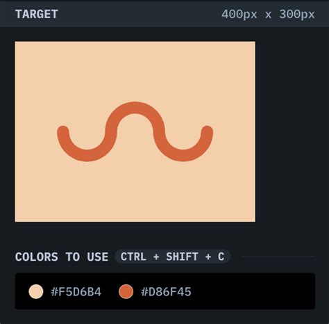 Cssbattle 12 Wiggly Moustache Welcome To Cssbattle Challenges By Nazmuz Shakib Pranto