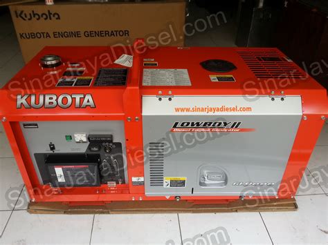 Genset Kubota Gl9000 8 Kva Sinar Jaya Diesel