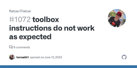 Toolbox Instructions Do Not Work As Expected · Issue 1072 · Flatcar