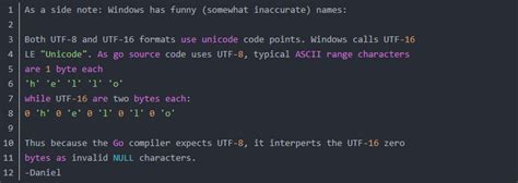 Go Can T Load Package Unexpected Nul In Input