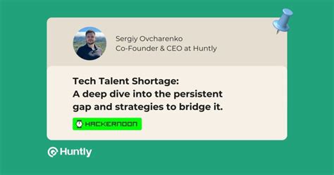 hackernoon on linkedin tech talent shortage a deep dive into the