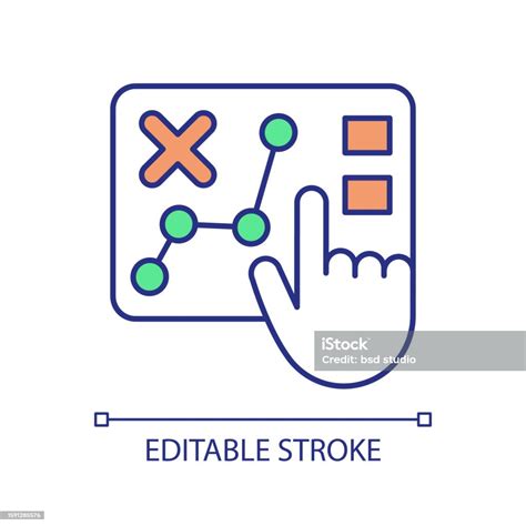 고장 분석 Rgb 색상 아이콘 개념에 대한 스톡 벡터 아트 및 기타 이미지 개념 개발 개선 Istock