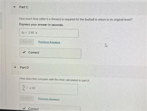 Solved A Rookie Quarterback Throws A Football With An I
