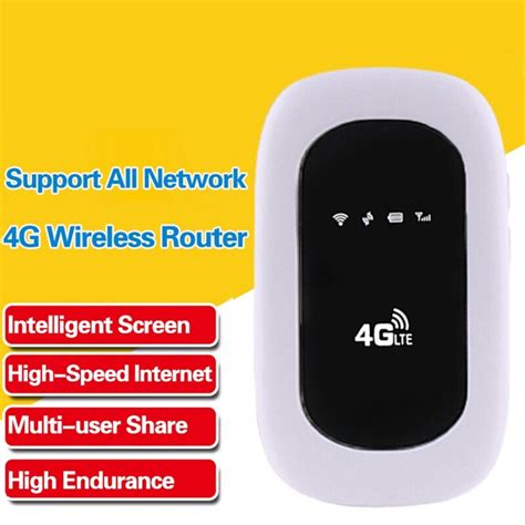 4g Wireless Router Mifi Lte Car Portable Wifi Mobi Grandado