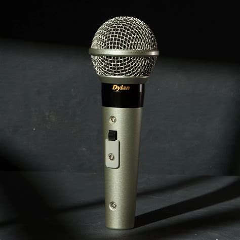 Microfone Dylan DLS Cardióide Profissional Cabo case Loja de Instrumentos Musicais São