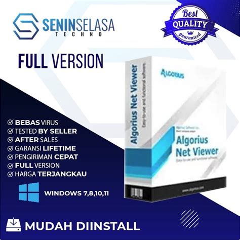 Jual Software Monitor Jaringan Komputer Algorius Net Viewer 2024 WIN