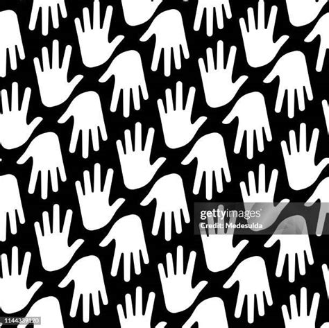 Hand Pattern Seamless Photos And Premium High Res Pictures Getty Images