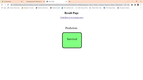 GitHub Vishwajeetanand Website For Pridicting Survival In The Sink Of The Titanic Website