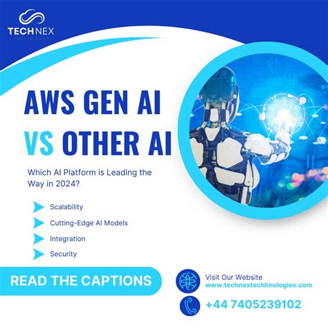 Technex Technologies On Linkedin 🚀 Aws Gen Ai Vs Other Ai Platforms
