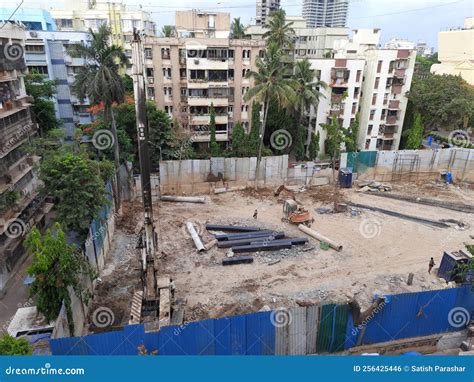 Construction Sight In Bandra Mumbai Editorial Photo Image Of Road