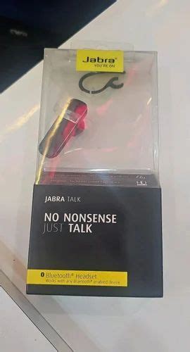 Wireless Jabra Talk Bluetooth Headset On Ear Headband At 1200 Piece In Palwal