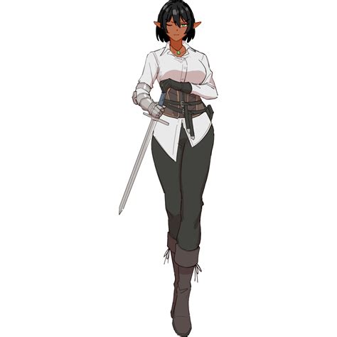 Desert Elf Species In Arsharin World Anvil