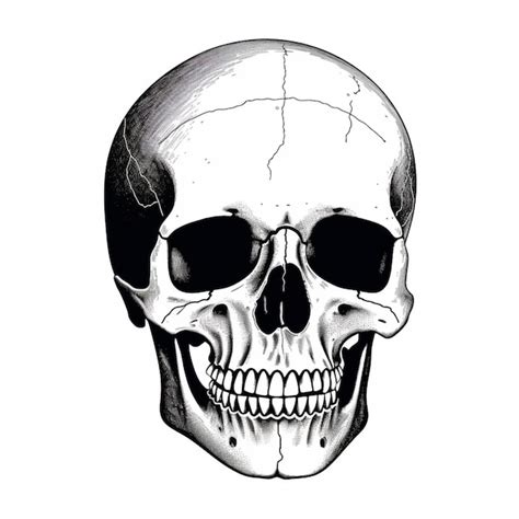 Premium Ai Image A Close Up Of A Skull With A Missing Jaw And A Missing Jaw Generative Ai