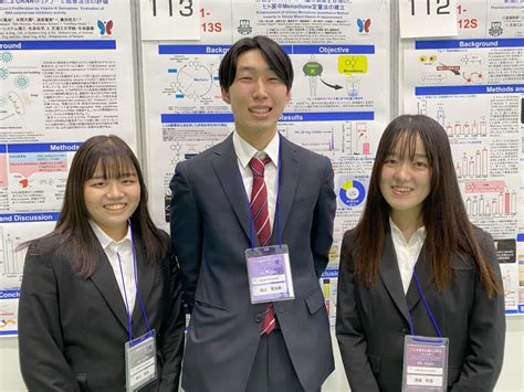 日本薬学会第143年会（札幌）で発表しました 芝浦工業大学 生化学研究室
