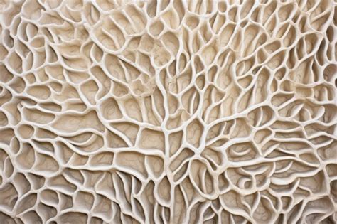 Premium Ai Image Cardboard Of A Bleached Brain Coral