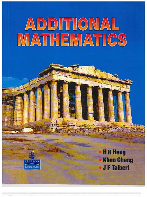 Additional Mathematics Pdf