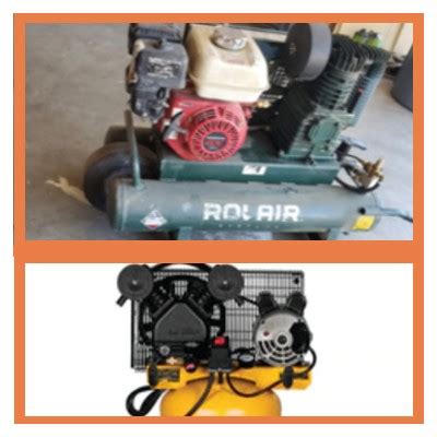 Electric Vs Gas Air Compressors Whats The Difference Air Compressor Repair Knowledge At