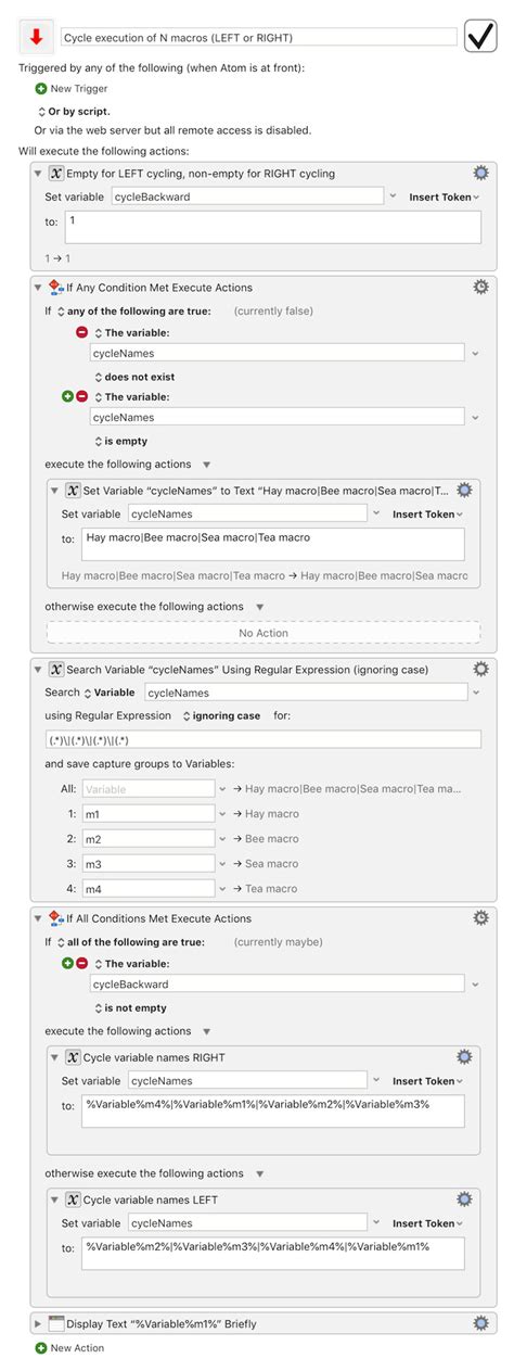 One Hot Key To Cycle Through An Arbitrary Number Of Macros Macro