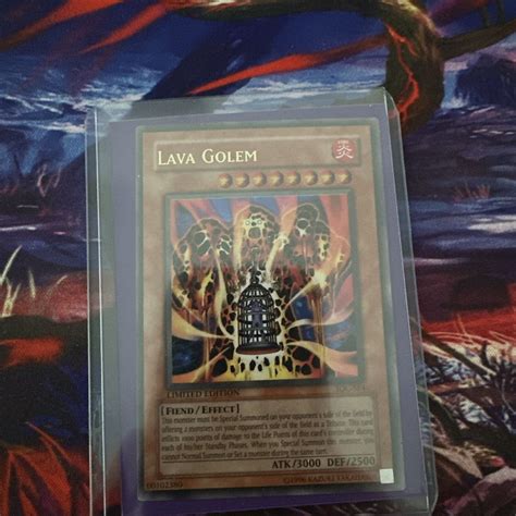 Yu Gi Oh TCG Lava Golem Invasion Of Chaos Special Edition IOC SE Limited EBay