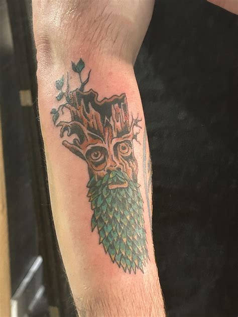 Treebeard Tattoos They Come With Fire They Come With Axes Gnawing