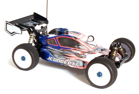 Red RC JConcepts Illuzion Hi Flow RC8 Bodyshell