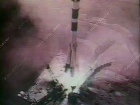 Soyuz Rocket Launch Stock Video Clip K0062002 Science Photo Library