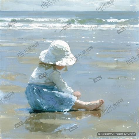 Ai创作图海边小女孩 海边的小姑娘 唯美小女孩海边插画 手绘海边散步的小姑娘 看海的小女孩 赶海的小姑娘 海边玩耍的小女孩 小孩海边 海边玩耍的小女孩背影 油画小孩 海边发呆的女孩 小孩海岸线