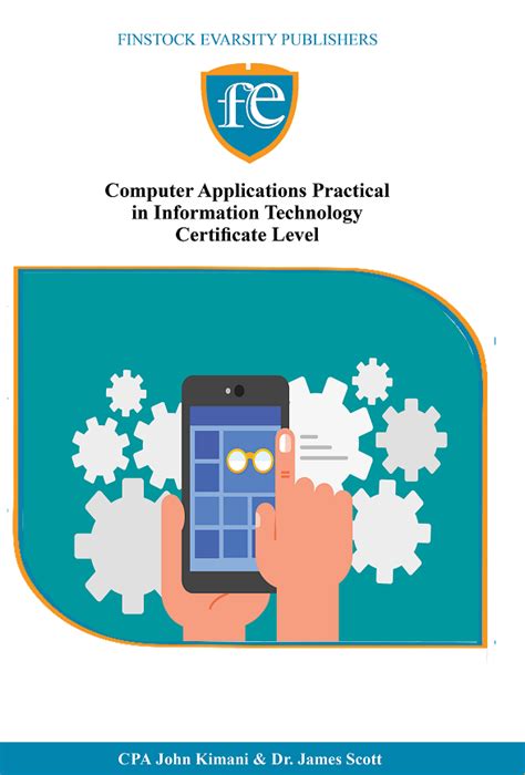 computer applications practical in information technology certificate level finstock evarsity