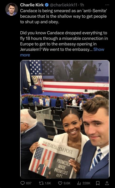 Charlie Kirk Comes To The Defense Of Candace Owens Rtoiletpaperusa