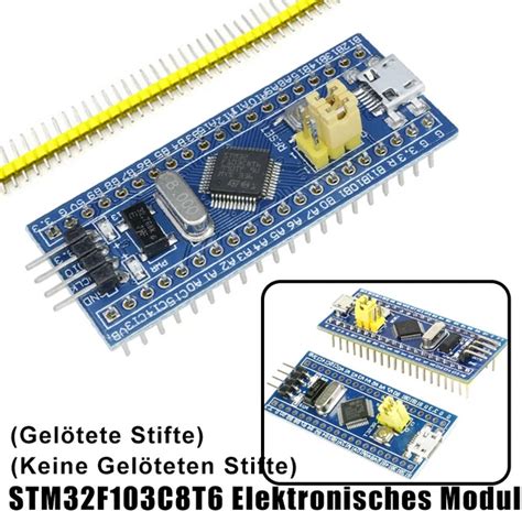 STM32F103C8T6 STM32 ARM Mikrocontroller Entwicklungsboard Modul STM32 Mikrochip EUR 4 31