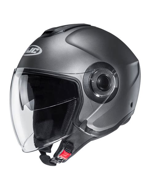 Kask Otwarty Hjc I N Solid Titanium Hjc Kaski Pl