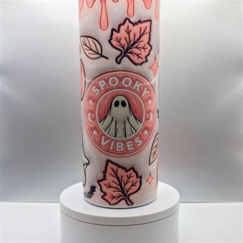 3d Cafecito Y Chisme Inflated Tumbler Wrap 3d Pan Dulce Tumbler