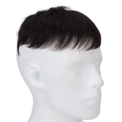Ymiko Mens Wigs Black Short Synthetic Mens Wigs For Men Fluffy